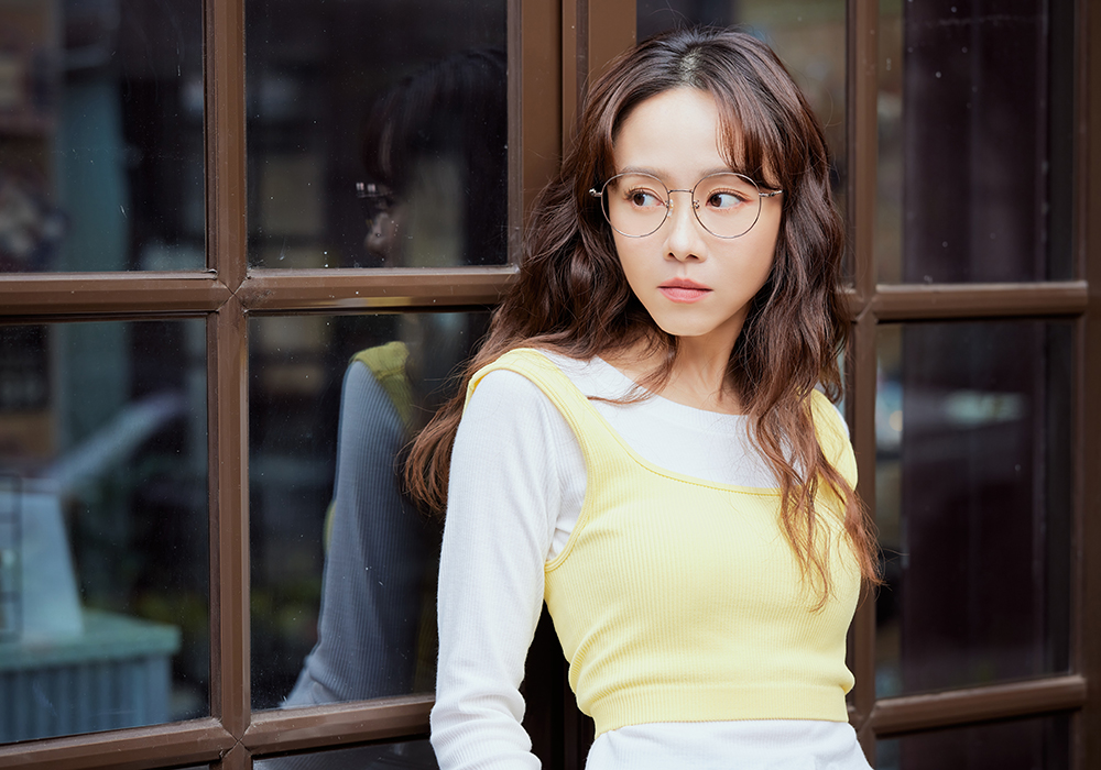 SOU・SOU l 綻放 造型圓框眼鏡 蜜茶棕|SOU・SOU-光學框-EYESmart寶島眼鏡