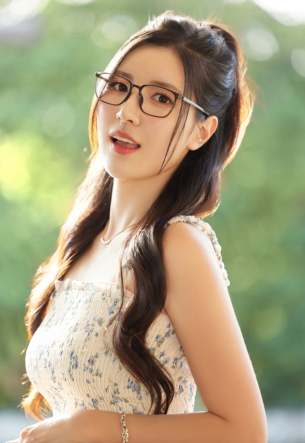 FORECO | 恒澄之瞳長方框眼鏡 | 啞光黑|FORECO系列-光學框-EYESmart寶島眼鏡